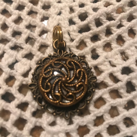 Jewelry | Vintage Button Pendant | Poshmark